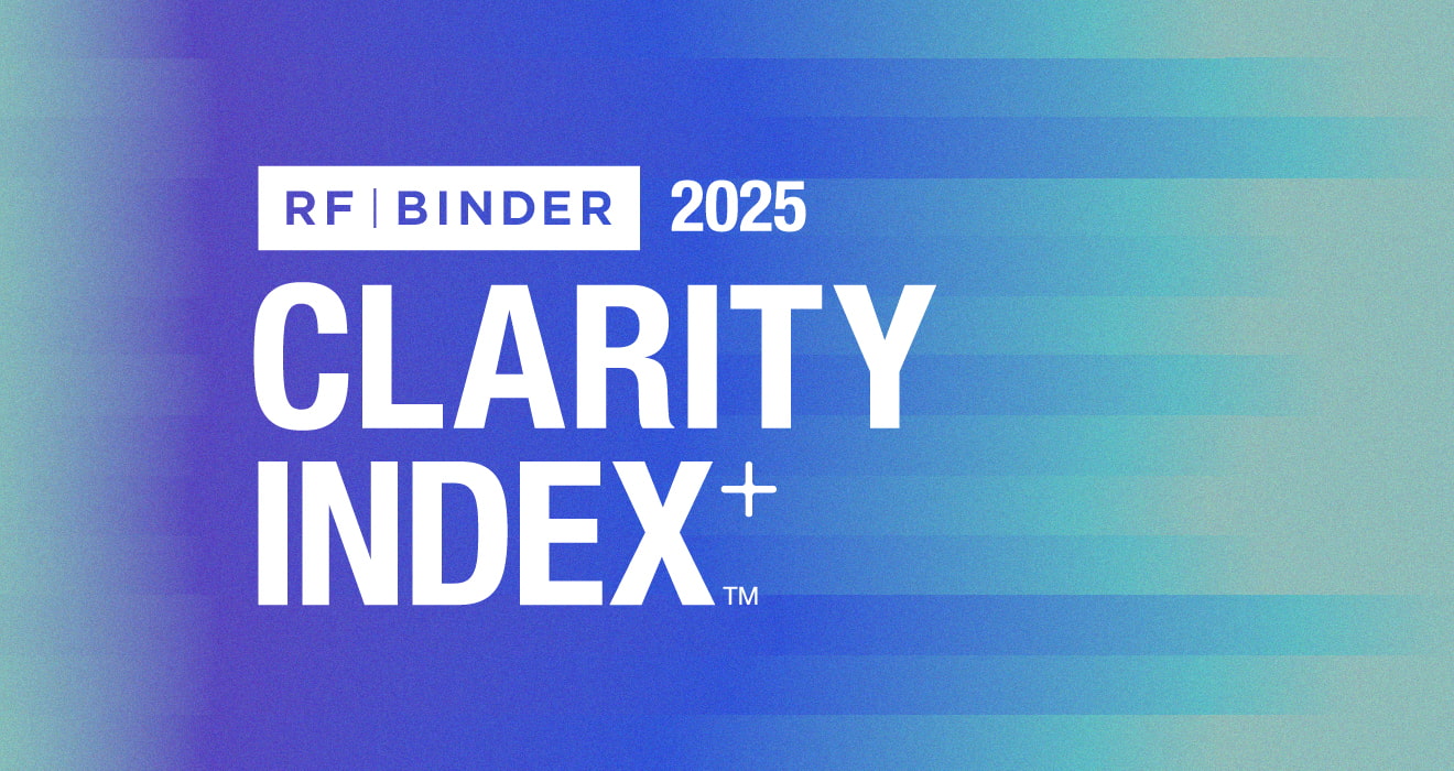RF|Binder unveils the 2025 Clarity Index: A benchmark for strategic corporate communication ...